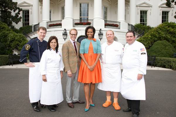 Michelle Obama on Iron Chef: Vegetables You Can Believe In