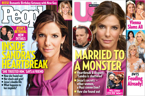 US Weekly and People Magazines Use Nearly-Identical Covers