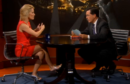 Colbert Laura Ingraham | Obama Diaries | Colbert Report