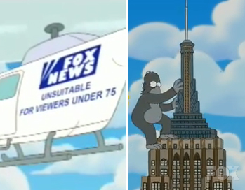 Simpsons Fox News | Simpsons O'Reilly | Simpsons Fox News Joke