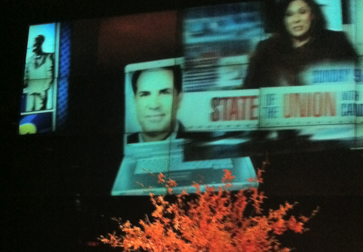 Rick Sanchez - Still On CNN - In The Lobby