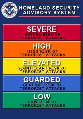 Department Of Homeland Security | Terror Alert | Imminent Elevated