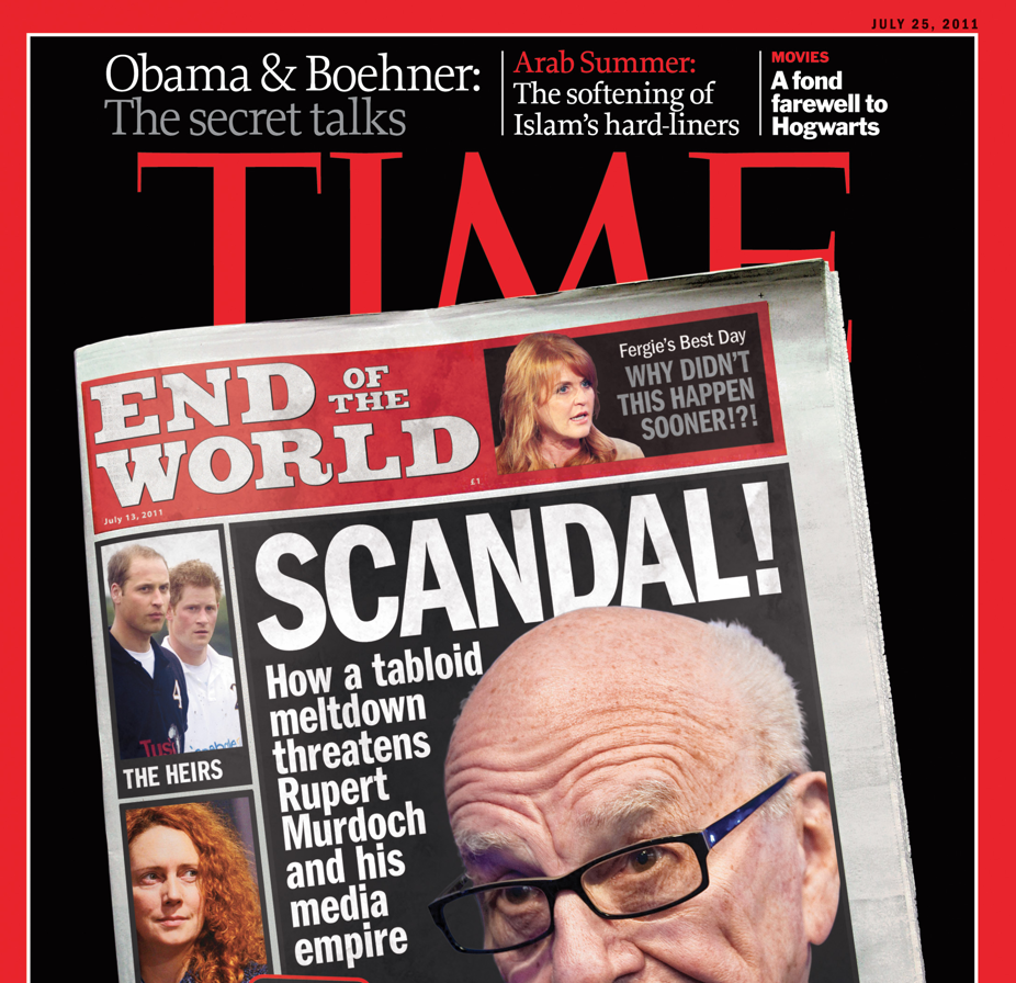TIME - Rupert Murdoch - Tabloid Meltdown