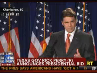 Rick Perry | Campaign Announcement | Video