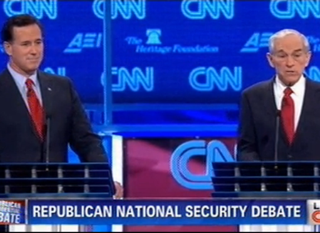 Ron Paul | Rick Santorum | Republican Debate Video