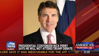 Rick Perry The Latest GOP Candidate To Drop Out Of Trump Debate