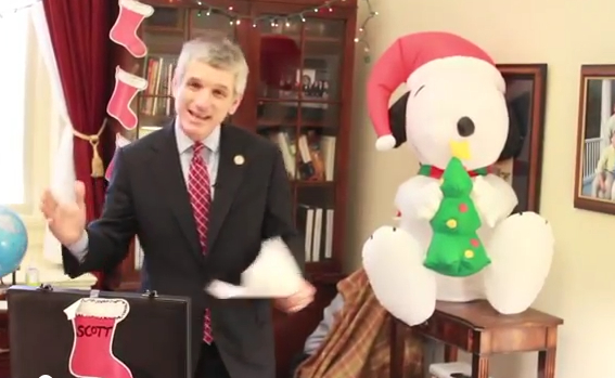 Scott Rigell Flouts Rules And Issues Holiday Greeting Video