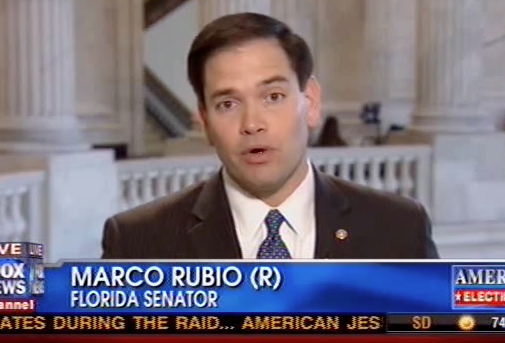 Marco Rubio | Fox News | Trashes President Obama