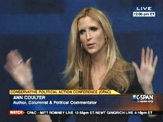 Watch Ann Coulter Serve Up Jokes And ‘Red Meat’ During Her CPAC Speech
