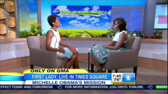 Michelle Obama Promotes And Defends Her Anti-Obesity Campaign On Good ...