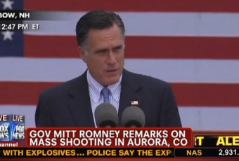 Mitt Romney Addresses Tragic Colorado Movie Theater Shooting