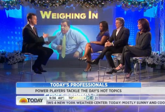 Today Show Panel Questions How Chris Christie’s Weight Factors Into His ...