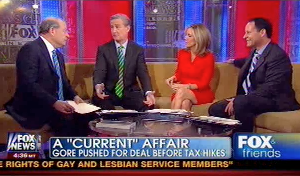 Fox & Friends Rips Al Gore: Former Vice President Selling Out To ...