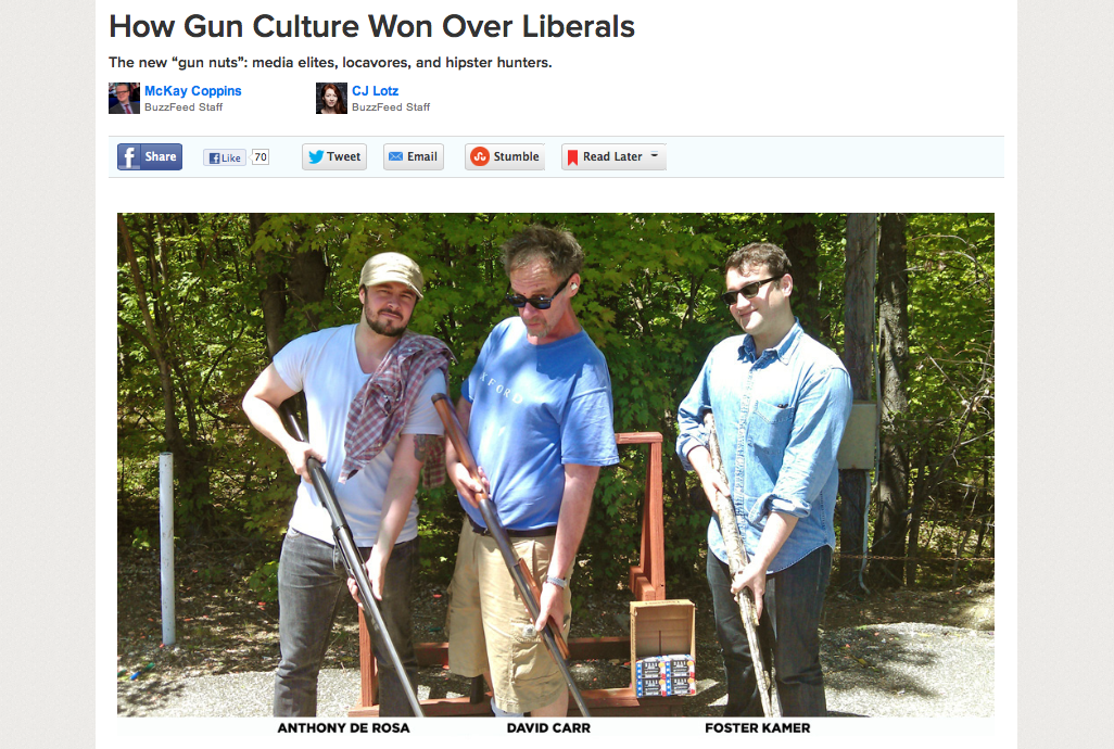 Website’s Story On ‘Media Elites’ Embracing Gun Culture Draws Ire From ...