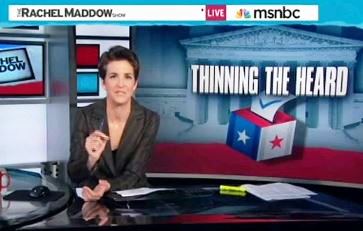 Maddow Shreds GOP Over Voting Rights: Are You Prepared To Destroy ...