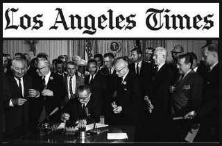 LA Times Claims Democrats Led Passage of Civil Rights Act; Critics Call ...