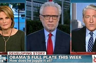 CNN Chyron: ‘Obama’s Full Plate This Week: How Does He Juggle It All?’
