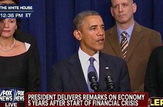 Obama Marks 5 Year Anniversary of Economic Collapse: Always ‘My Number ...