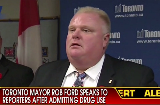 Toronto Mayor Rob Ford Announces He’s Not Going Away, Will Seek Re ...