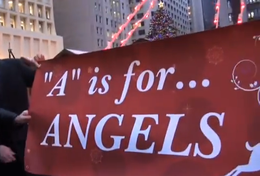Christian Activists Set Up Giant Banner Just So They Can Block Atheist ...