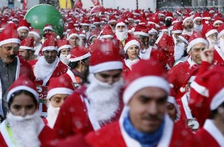 The Santa Con: As Race Relations Improve, Americans Increasingly Sweat ...