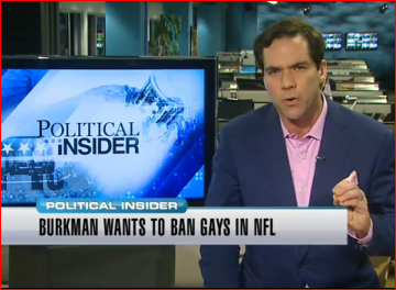 GOP Lobbyist Pushing for Ban on Openly Gay NFL Players (UPDATED)