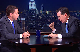 Greenwald to Colbert: ‘Ignorance Is Bliss,’ Which Is Why You’re So Happy