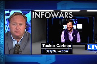 Tucker Carlson to Alex Jones: Obama Using ‘Racial Fears’ to Divide America