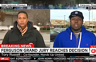 Ferguson Tory Russell Tells Cops to Keep Calm CNN Don Lemon
