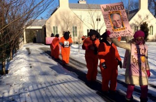 Code Pink Anti-Torture Protesters Arrested Outside Dick Cheney’s House