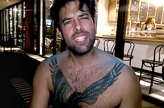 Adam Reposa Video Austin White-Only Stickers