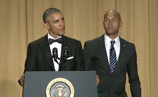 Obama Anger Translator Luther at WHCD Speech 2015 VIDEO