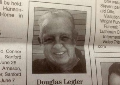 Douglas Legler 'Doug Is Dead' Obituary