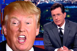 Prepare for Tonight’s Colbert-Trump Showdown by Watching Colbert’s Best ...