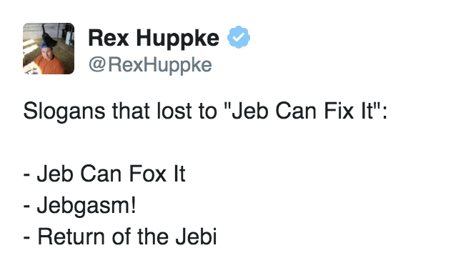 Twitter Responds to Jeb Bush’s New ‘Jeb Can Fix It’ Campaign Slogan