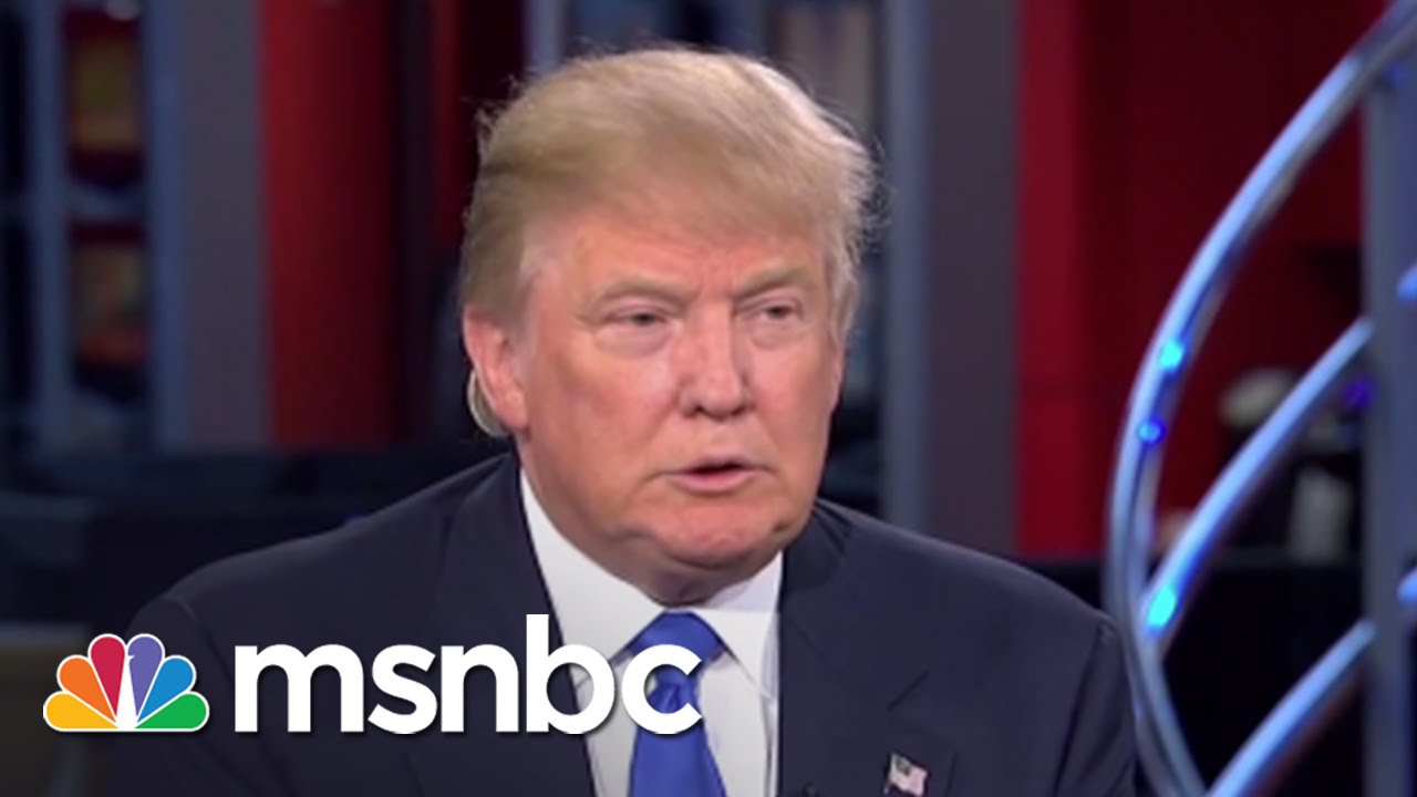 Trump-Pimping MSNBC Floats Ridiculous Anti-Trump Poll Analysis
