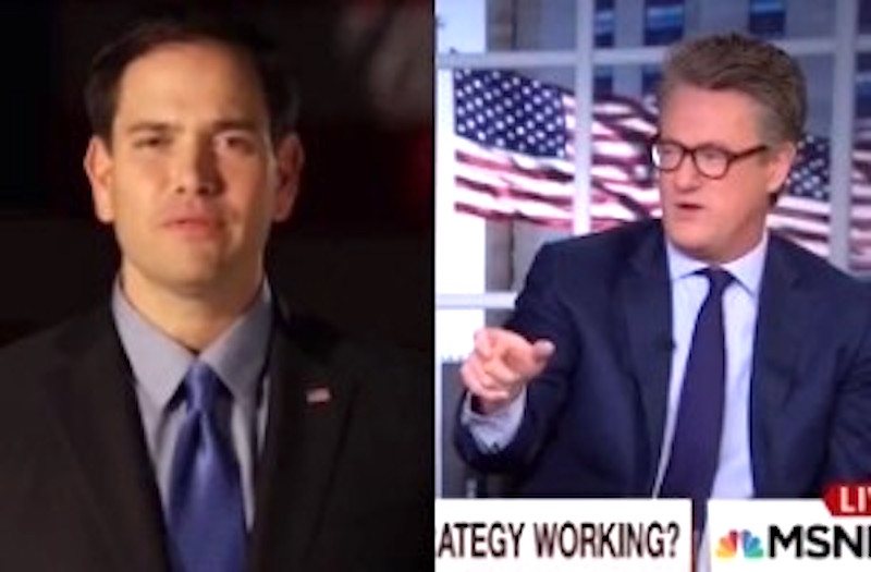 New Email Indicates Joe Scarborough’s Feud With Rubio Might Be Personal