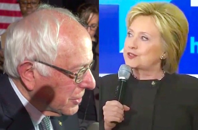 Hillary, Sanders Start Up a Big ‘I’m More Progressive Than You’ Fight