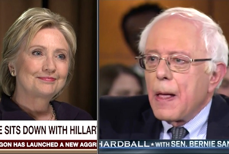 Game Changed: MSNBC Throws Bernie Into a Fire, Hillary Into a Pillow Fight