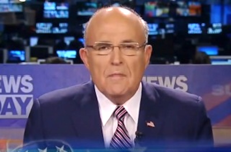 Giuliani: By Standing With Bill, Hillary Clinton Proved She’s ‘Too ...