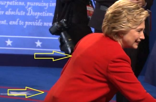 Newest Internet Conspiracy Theory: Hillary Was Wearing Hidden Device at ...