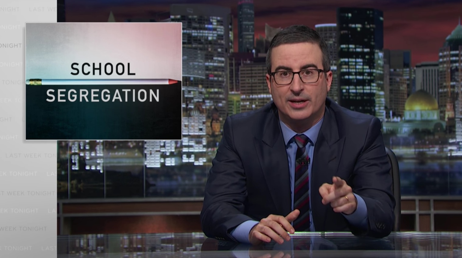 Oliver Reveals the Face of Modern School Segregation and Its ...