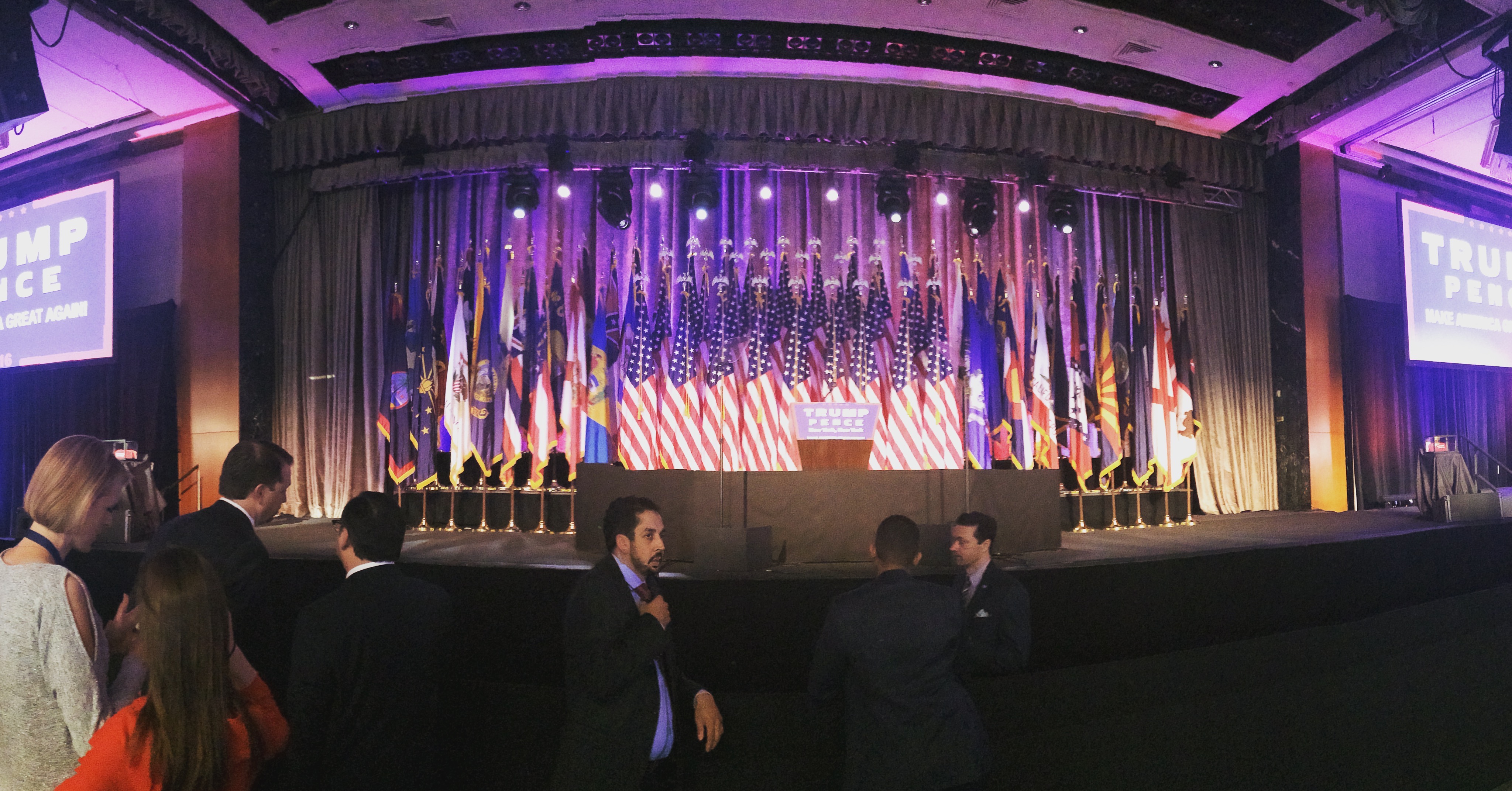 What Was It Like to be At Trump Headquarters?