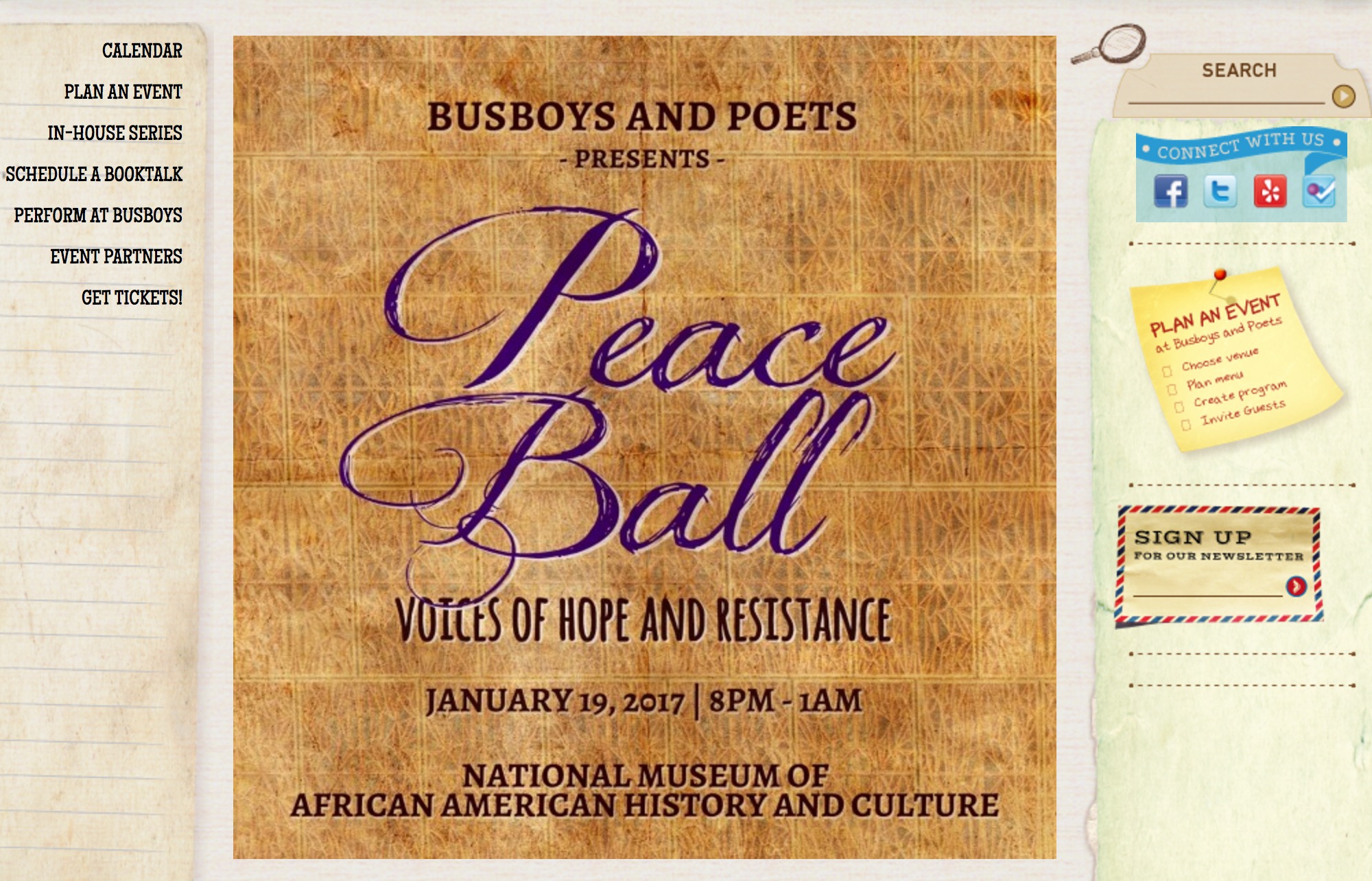 There Will Be An ‘Alternative’ Inaugural Ball Called the Peace Ball on ...