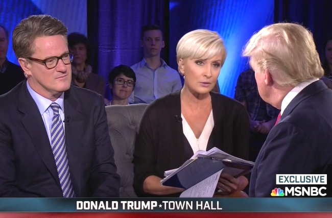 Joe Scarborough: Mika and I Personally Speak With Trump ‘a Few Times a ...