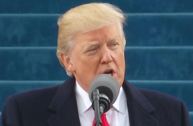 President Trump Inaugural Address VIDEO