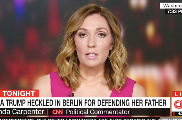 CNN’s Amanda Carpenter: Ivanka is ‘Becoming Like Hillary Clinton in the ...