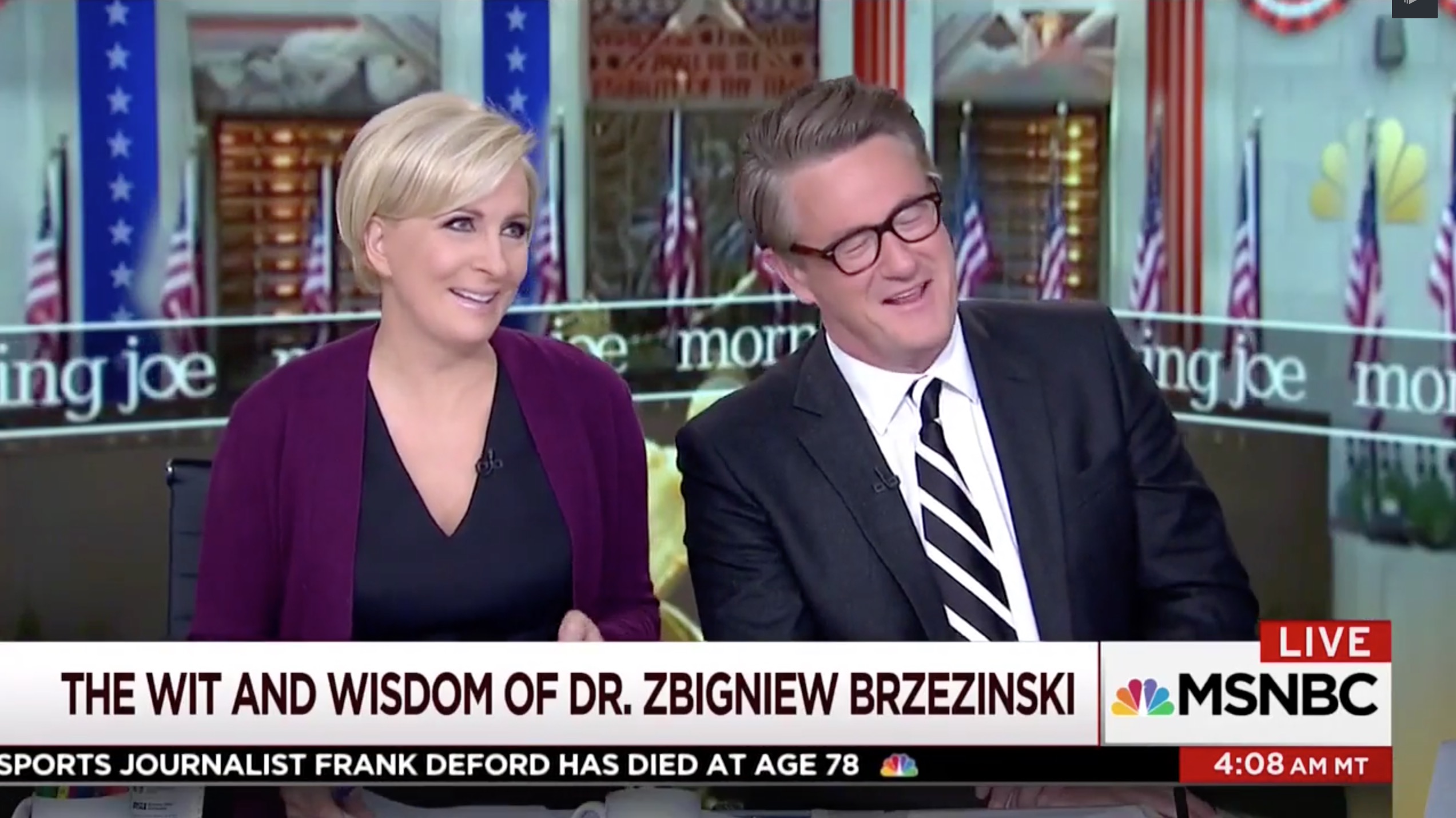 Morning Joe Pays Tribute to Mika’s Father Zbigniew Brzezinski