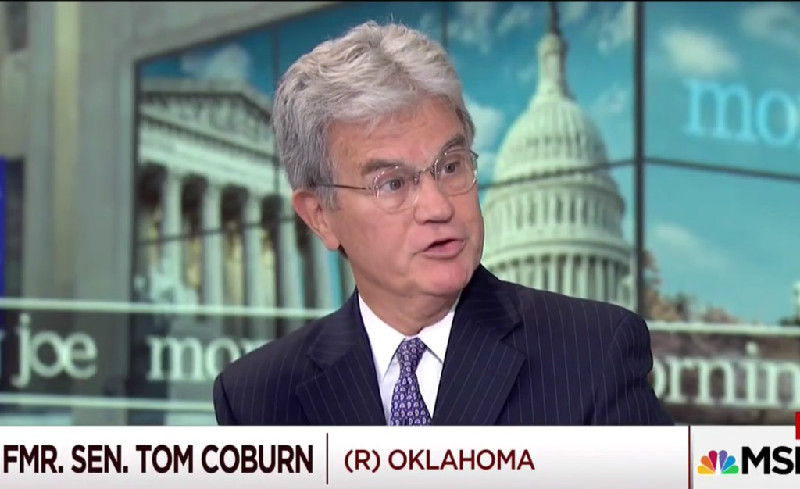 Tom Coburn Says Americans Need to Be Like Amish