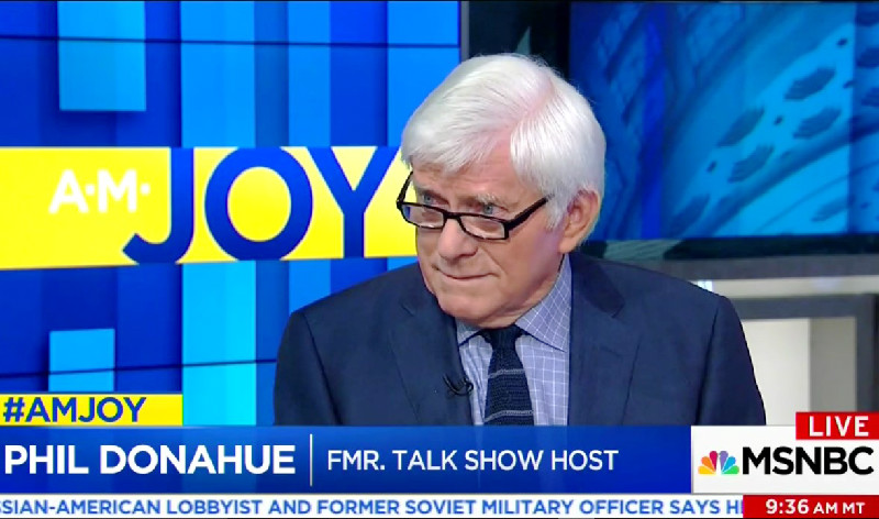 Donahue on Whether He Saw Trump as a Potential President 30 Years Ago ...